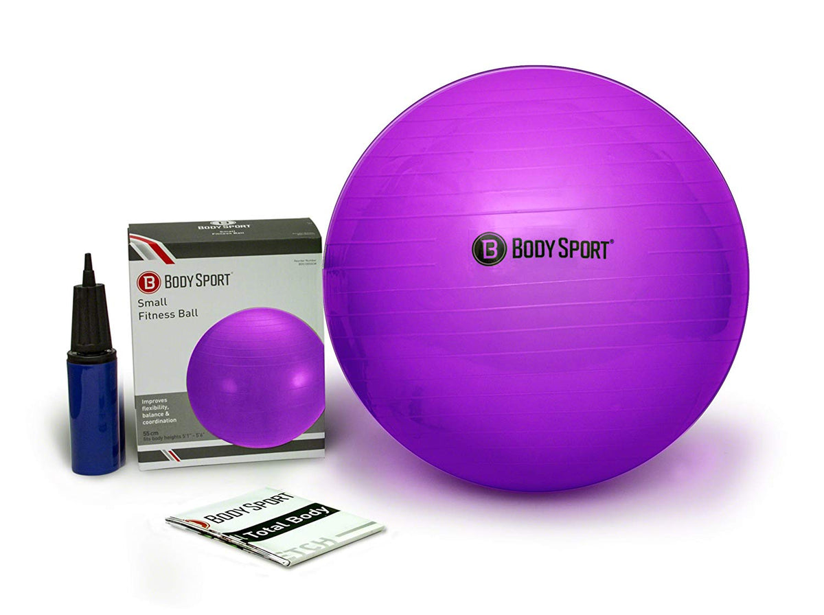 BodySport® Exercise Ball With Pump - 45CM | Active Recovery Essentials