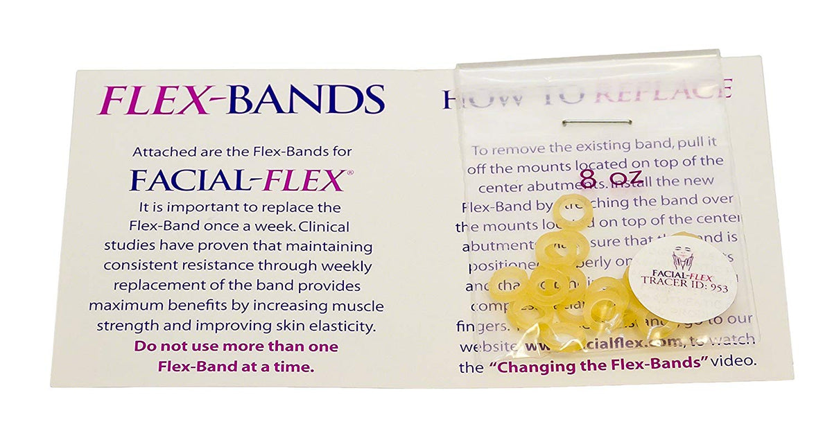 Facial-Flex® Flex Bands Pack - 8 oz Intermediate | Active Recovery ...